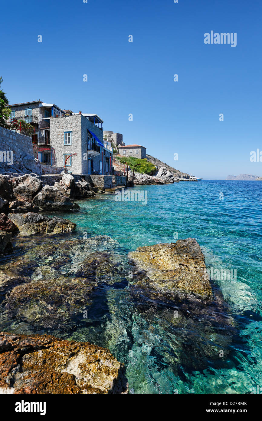 Hydra greece sea hi-res stock photography and images - Alamy