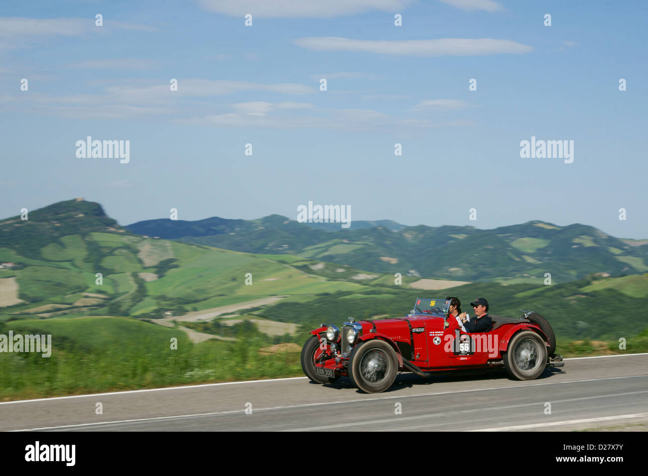 Mille Miglia, 1000 Miglia, Oldtimer, Race, Italy Stock Photo - Alamy