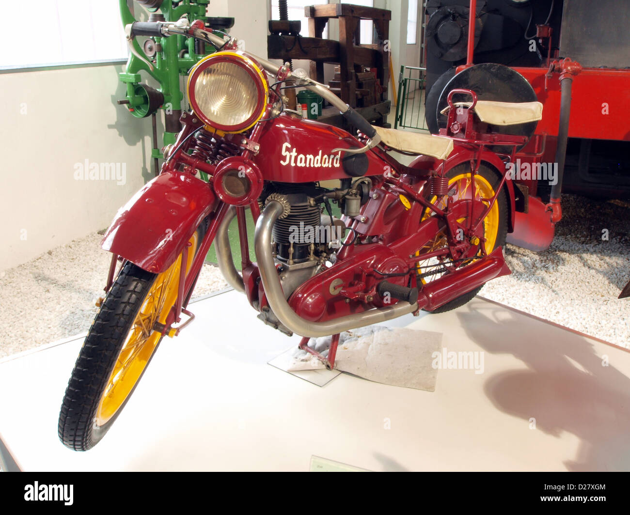 The 1930 Standard CS 500, displayed at the Technik Museum Speyer, is a ...