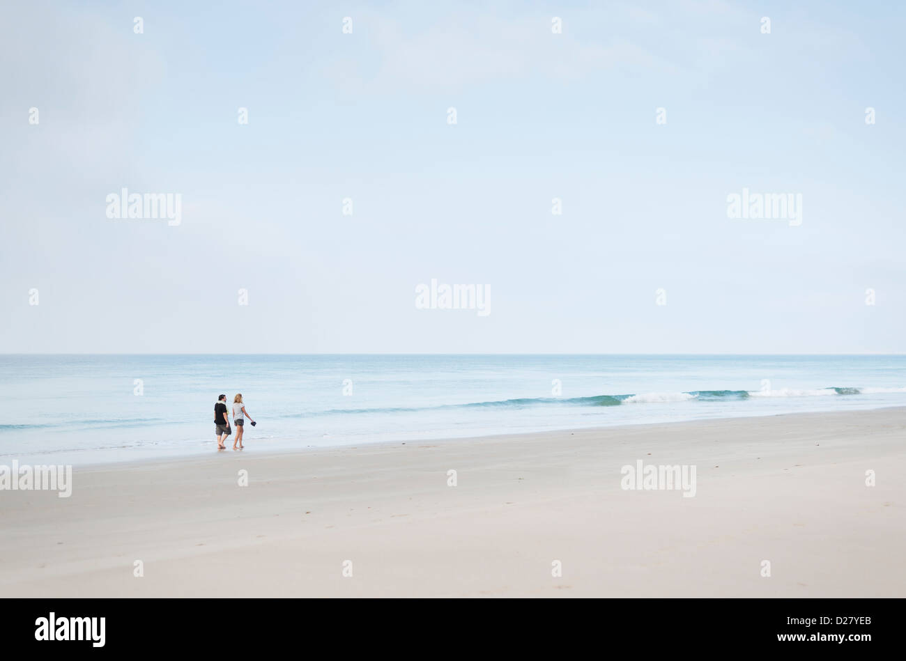 Couple having a pleasant walk Stock Photo - Alamy