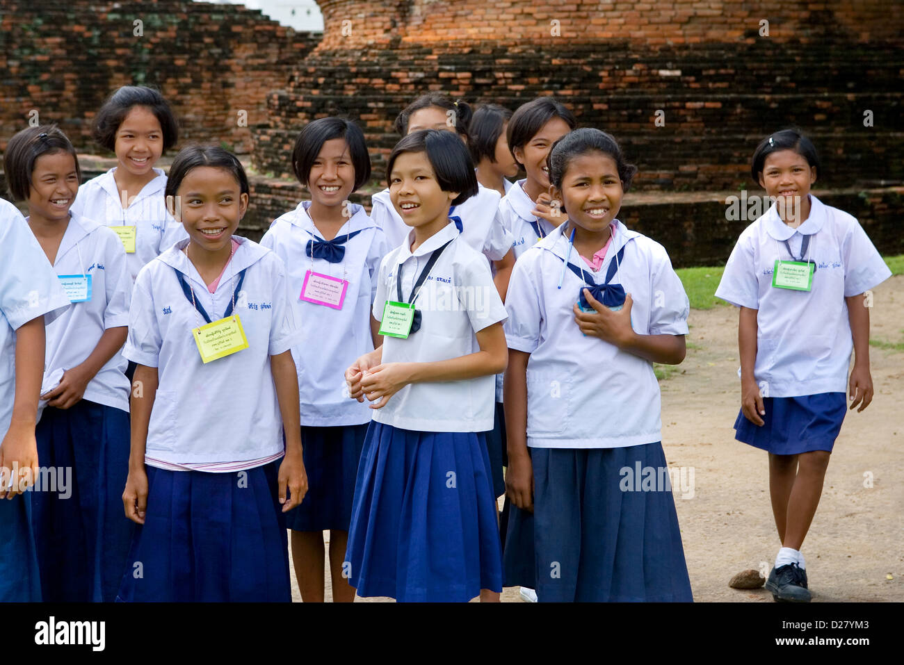 Thailand bangkok schoolgirl hi-res stock photography and images - Alamy