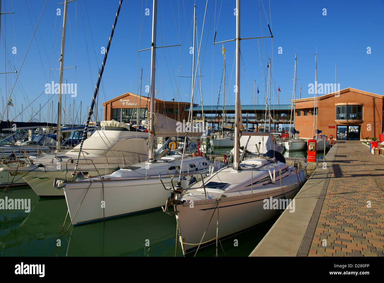 Port, Boot, Yacht, Marina di Grosseto, Italy Stock Photo - Alamy