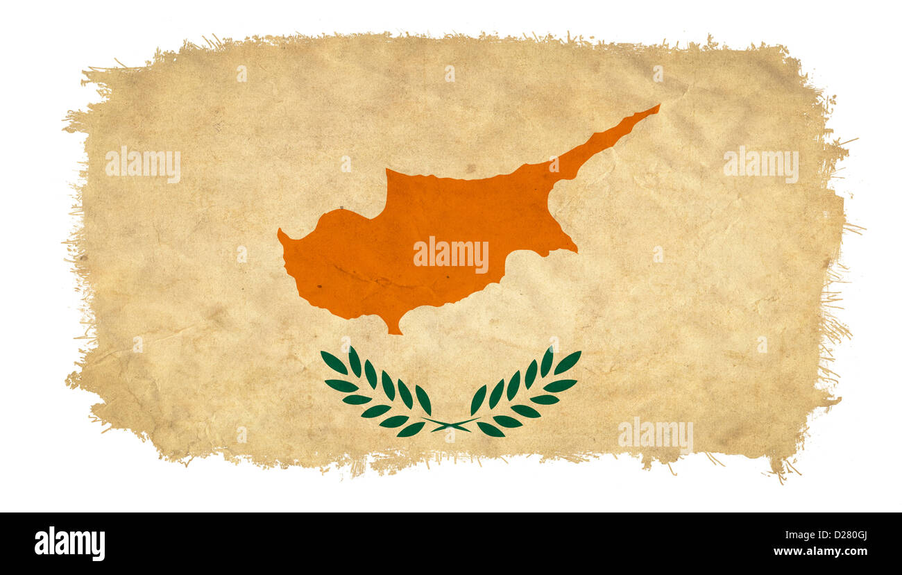 Cyprus border flag Cut Out Stock Images & Pictures - Alamy