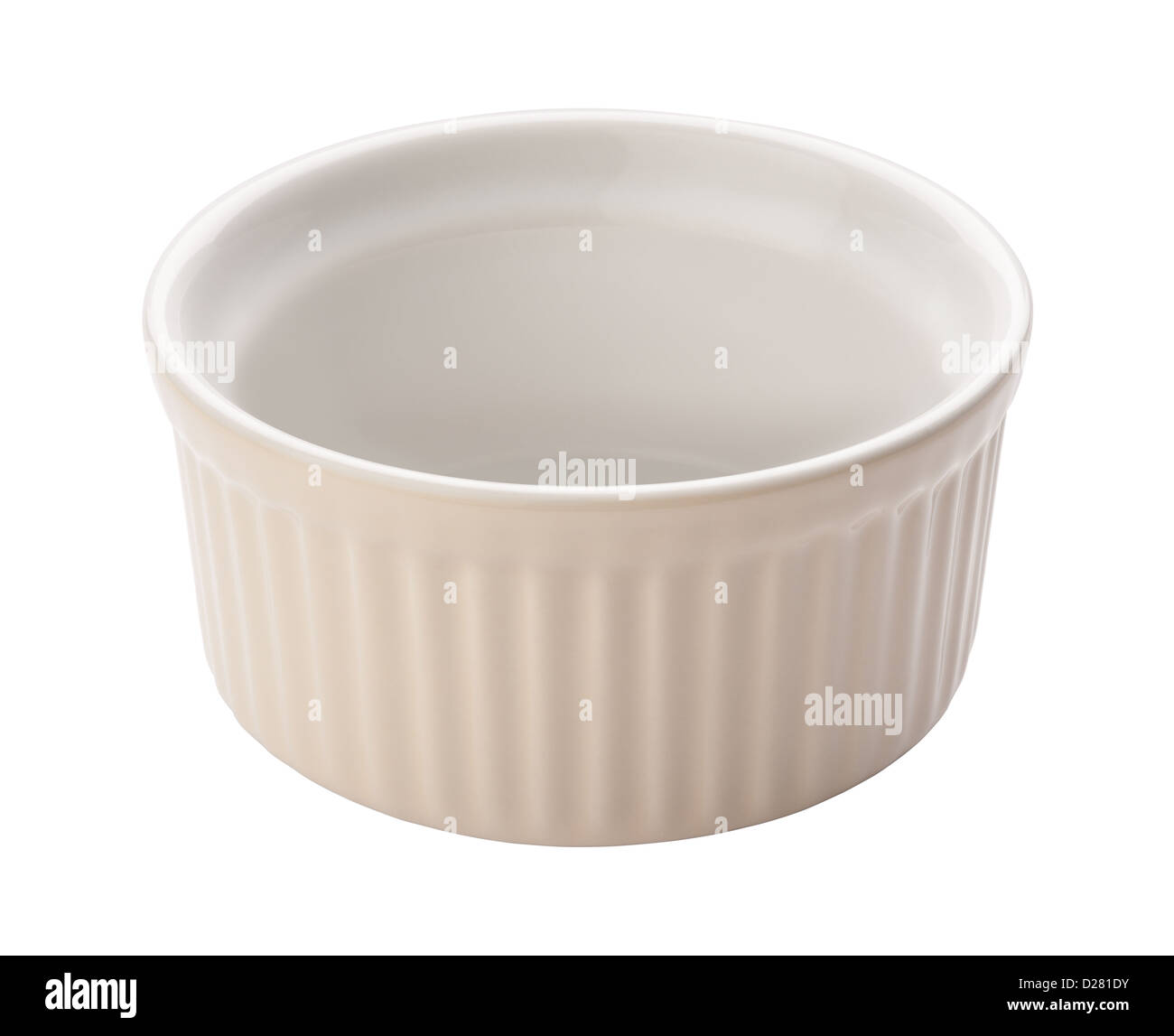 Ramekin isolated on white Stock Photo - Alamy