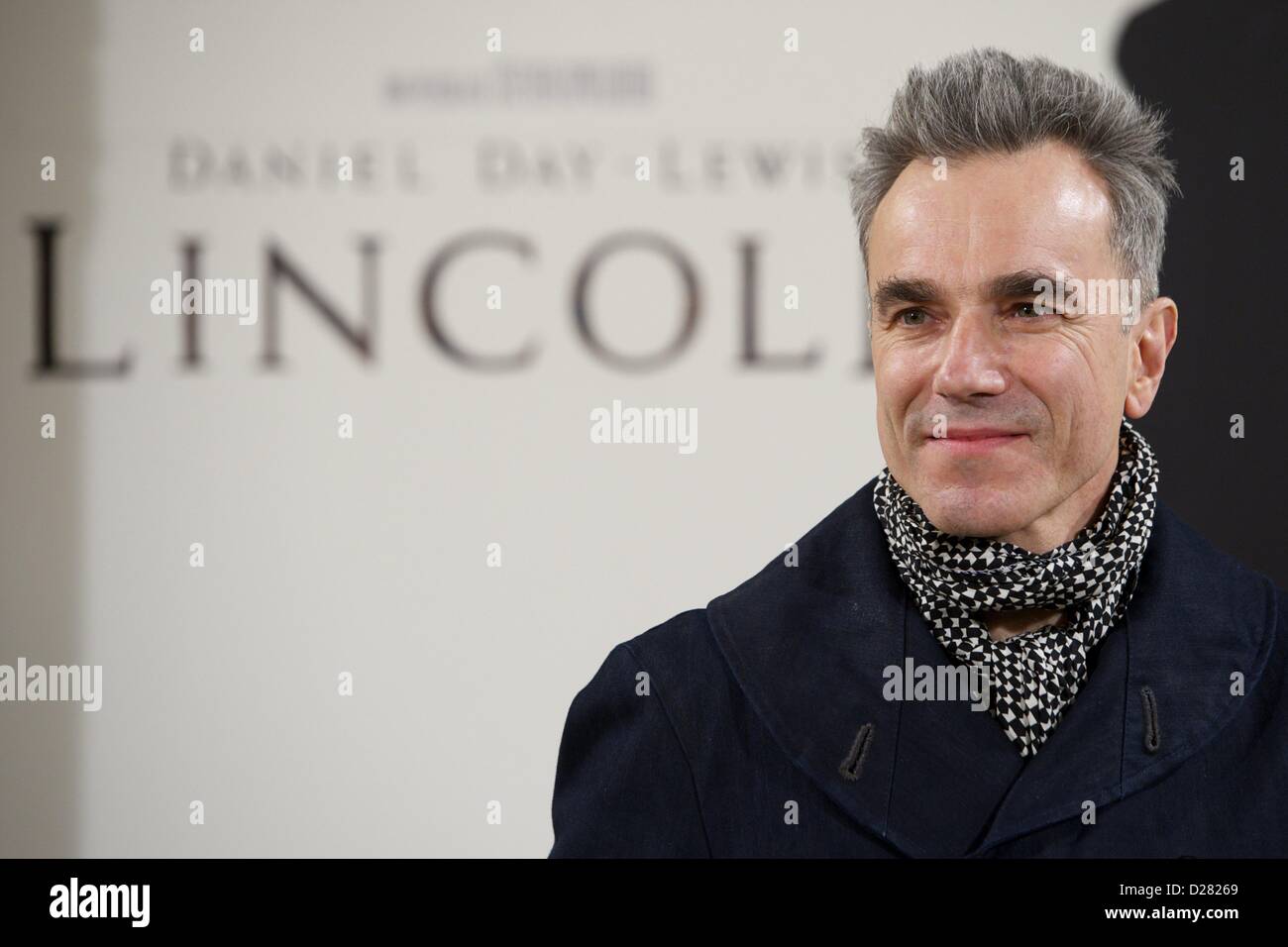 Irish Actor Daniel Day-Lewis attends Lincoln Photocall at Casa de ...