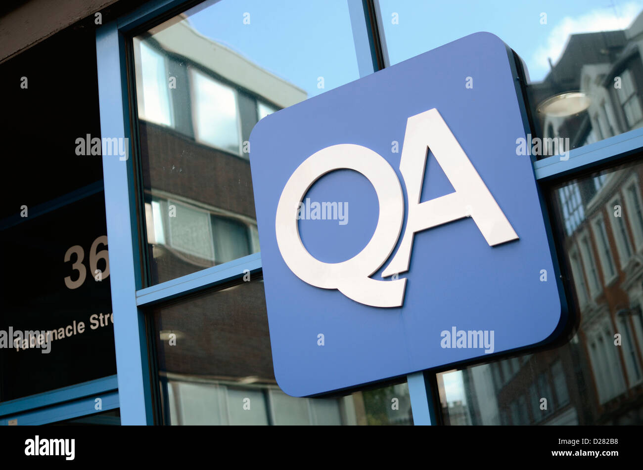 QA Limited training company offices in Tabernacle St, London EC2A 4DT ...