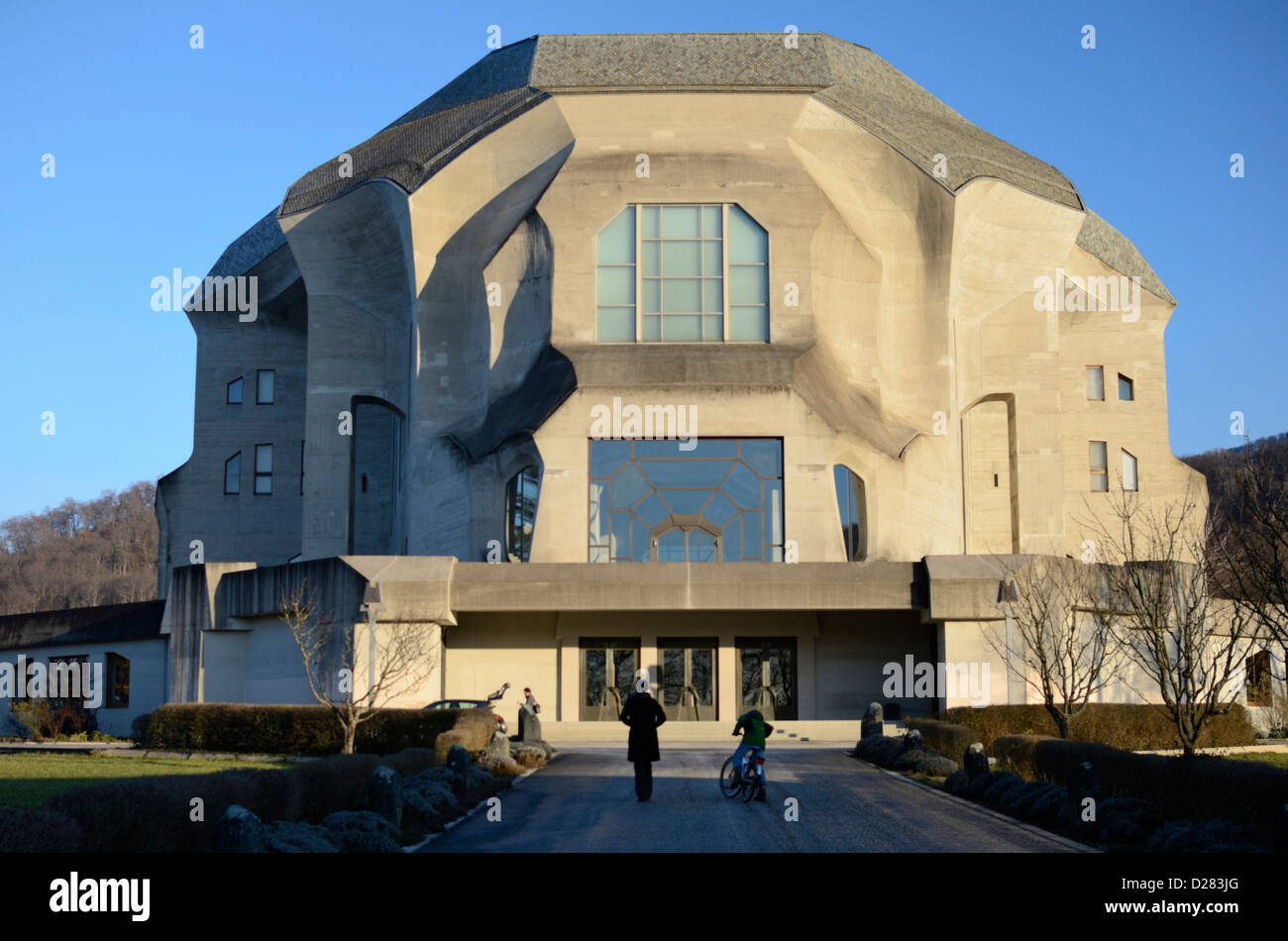 The Goetheanum, Dornach, Switzerland. The building is the headquarters ...