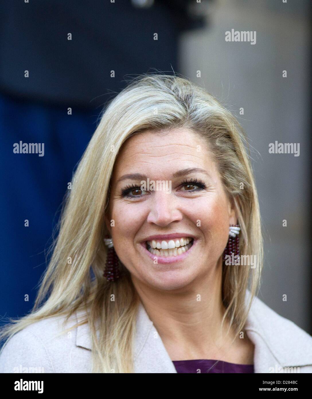 Princess Maxima of The Netherlands arrives at the Royal Palace for the ...