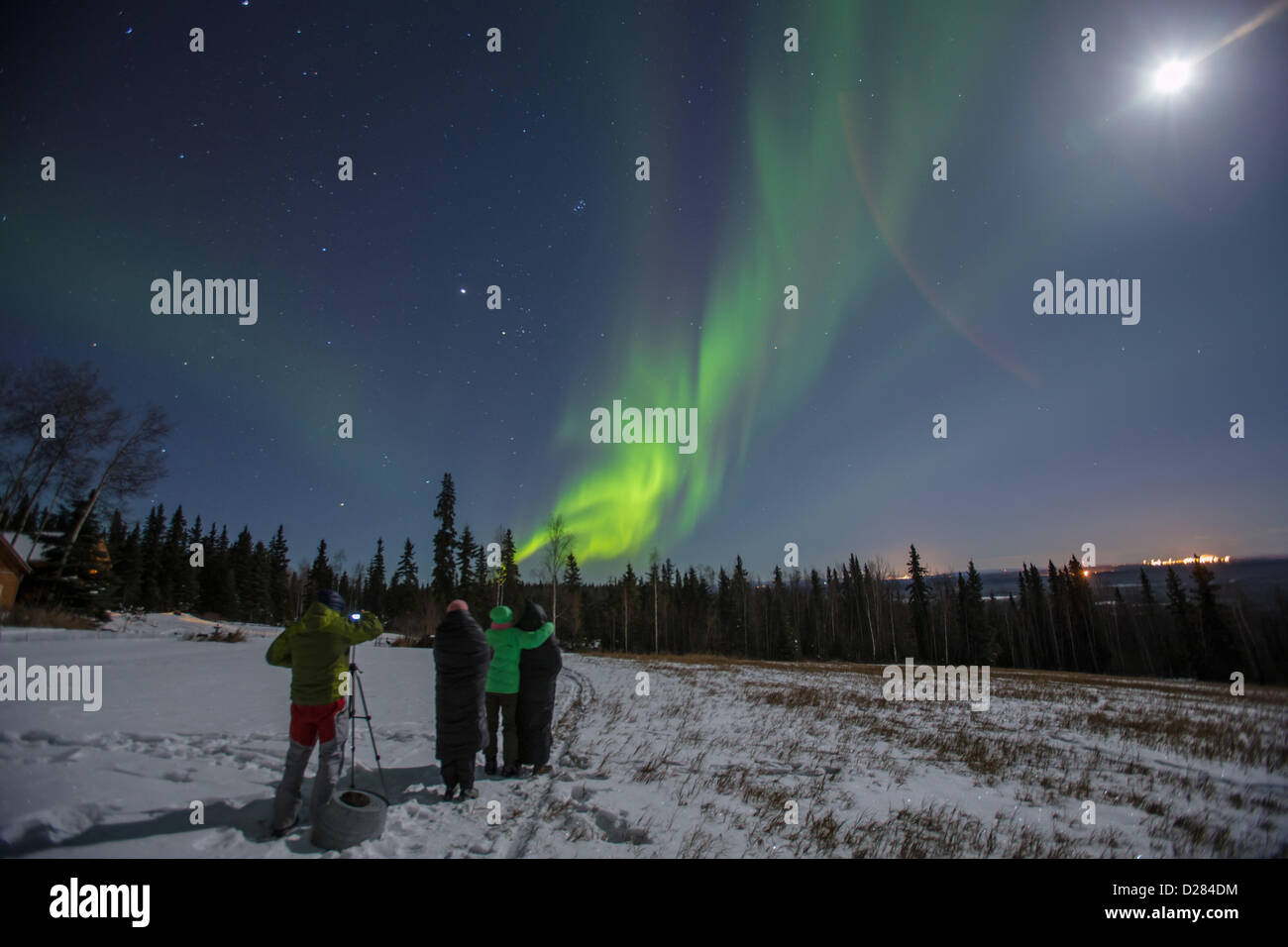 Aurora society hi-res stock photography and images - Alamy