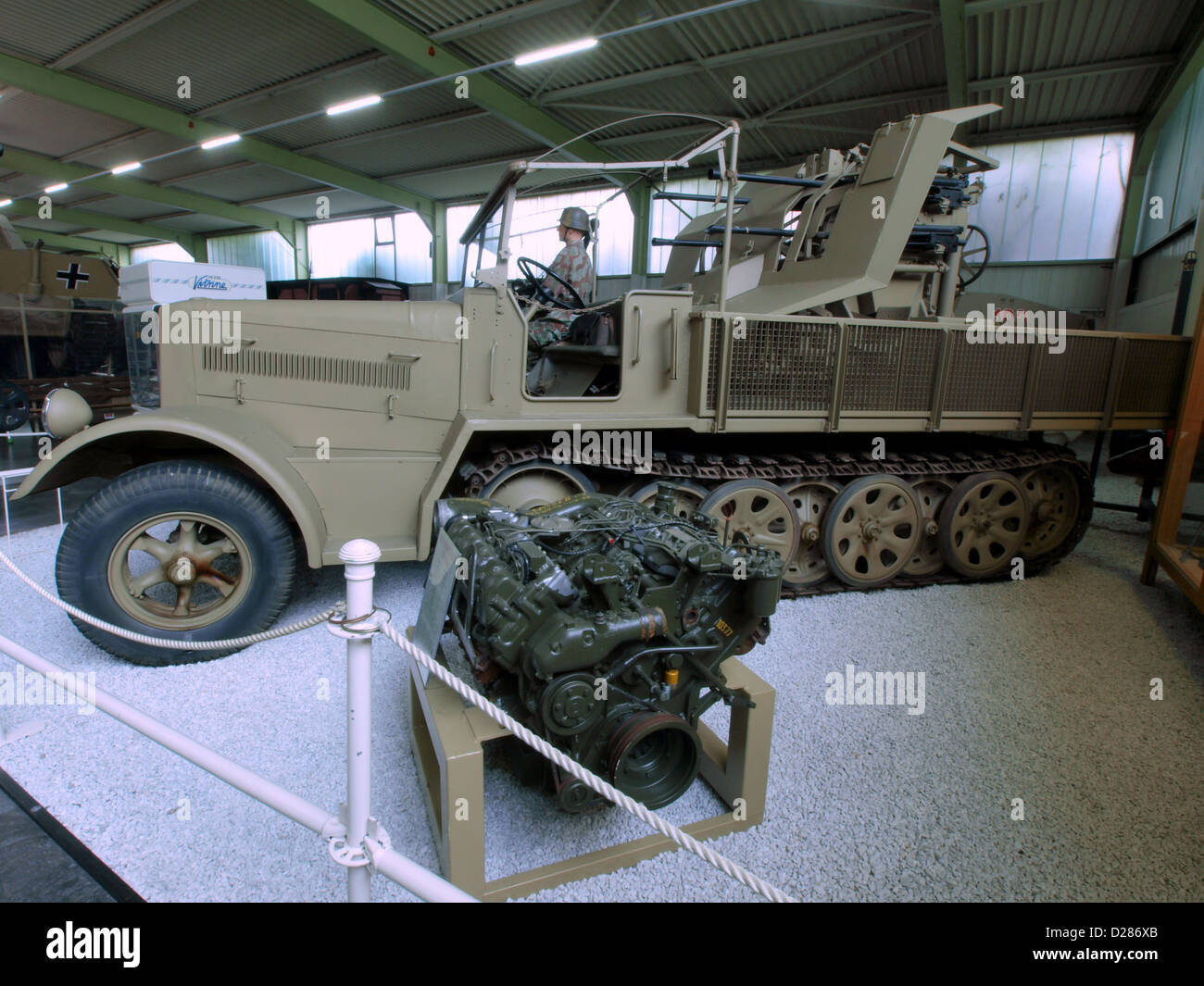 Half track military vehicle hi-res stock photography and images - Alamy