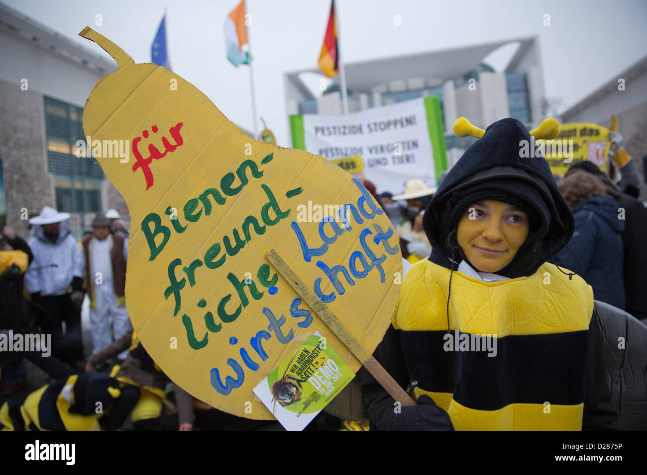 Bee protest europe hi-res stock photography and images - Alamy