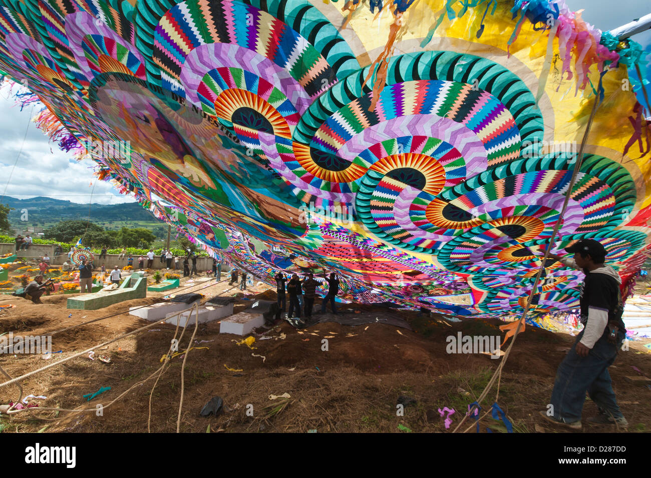 Kite Festival Guatemala Stock Photos & Kite Festival Guatemala Stock ...