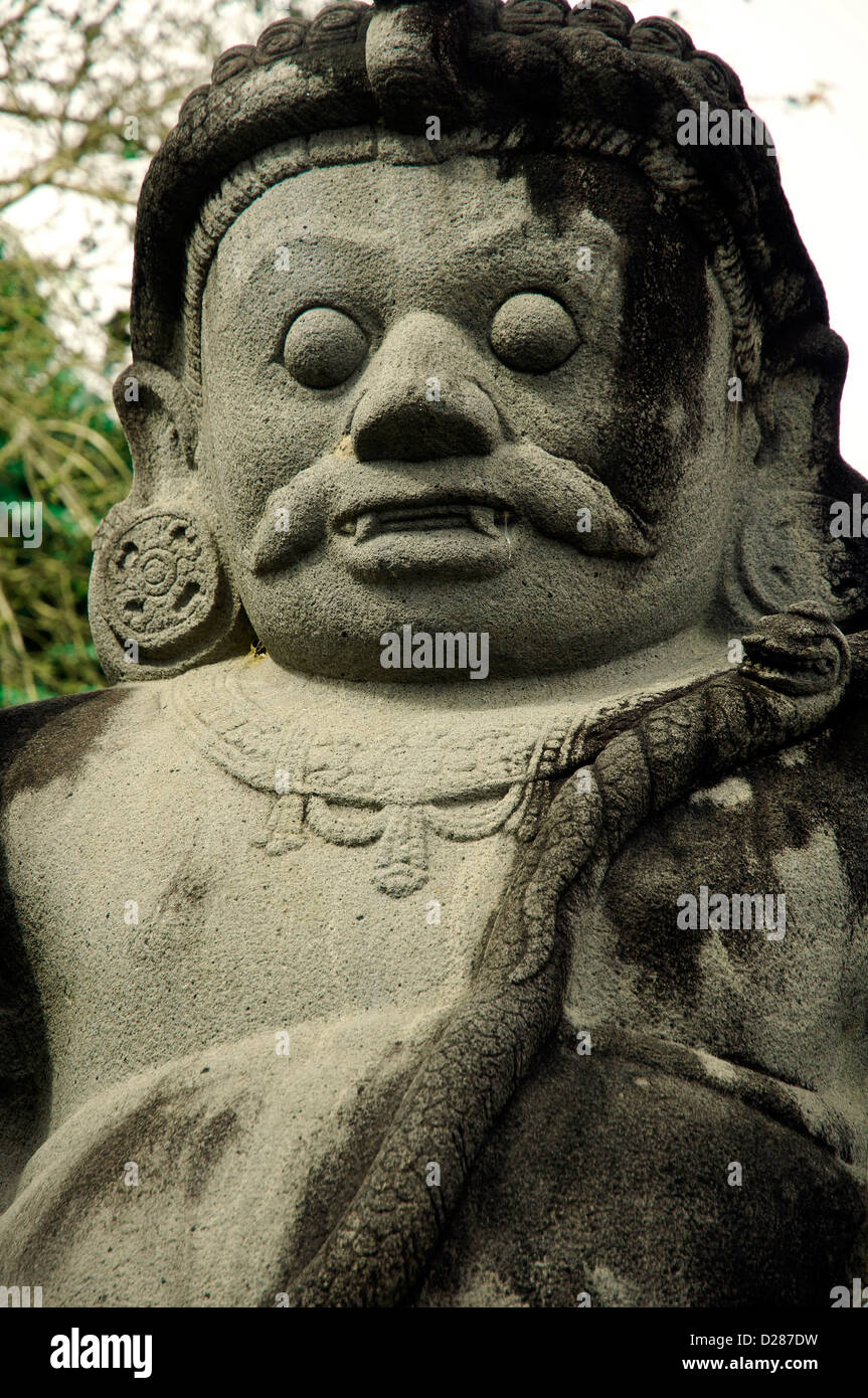 Dvarapala, the giant guardian, Candi, Plaosan temple, Prambanan, near ...