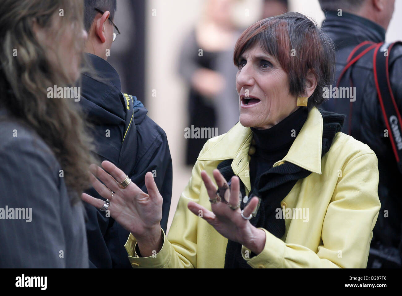 Jan. 16, 2013 - Washington, D.C, U.S. - Congresswoman ROSA DeLAURO in ...
