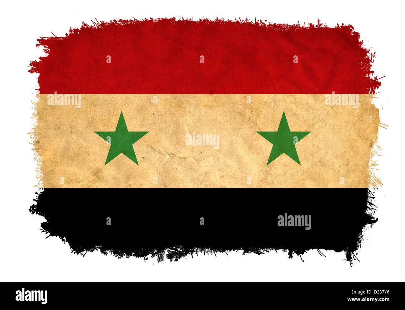 Old syrian flag hi-res stock photography and images - Alamy
