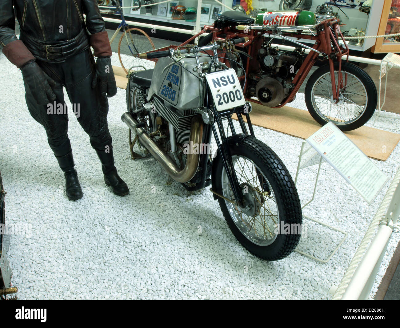 Auto & Technic museum Sinsheim.NSU Bison 2000 Stock Photo - Alamy