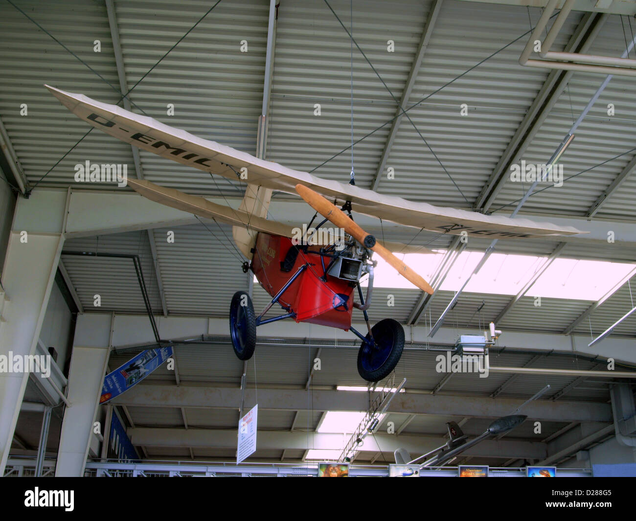 The Mignet HM 14 Himmelslaus is a lightweight, single-engine aircraft ...