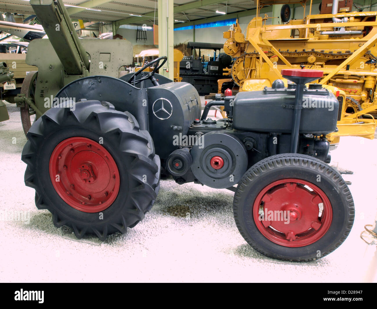 The Mercedes Benz Muli OE is a historic military vehicle displayed at ...