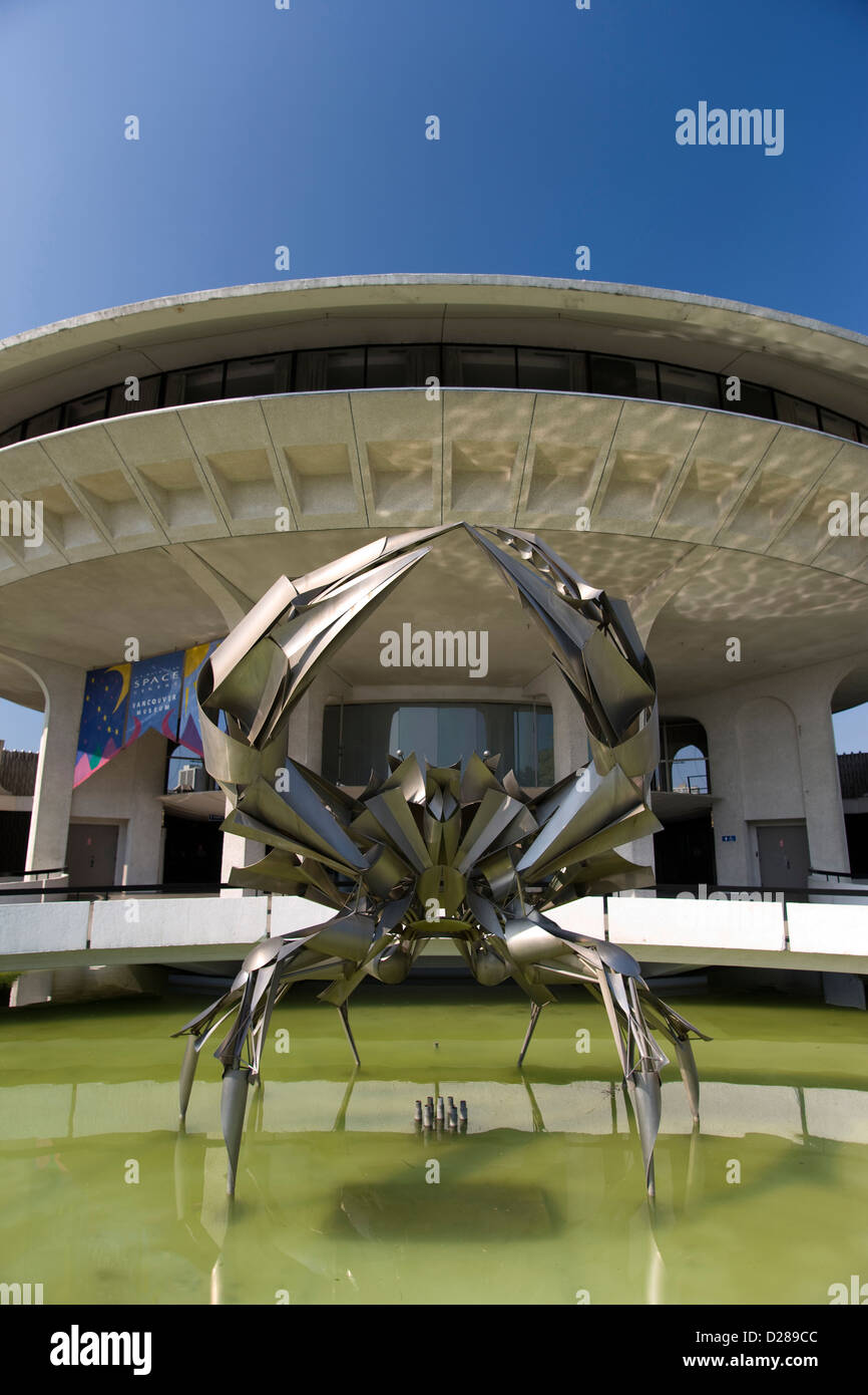 CRAB SCULPTURE (©GEORGE NORRIS 1974) MACMILLAN SPACE CENTER PLANETARIUM ...
