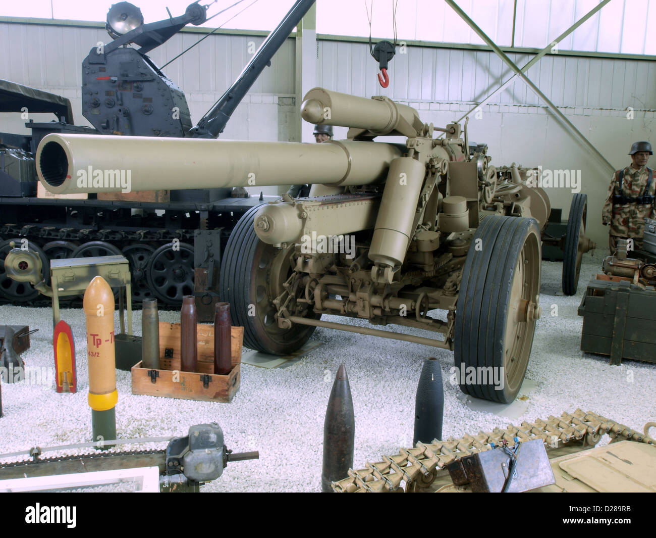The Krupp and Rheinmetall 15cm field howitzer FH18 is a German ...
