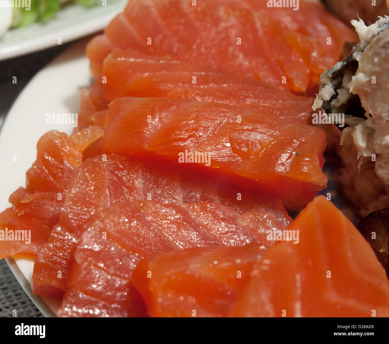 elite red fish salted salmon Stock Photo - Alamy
