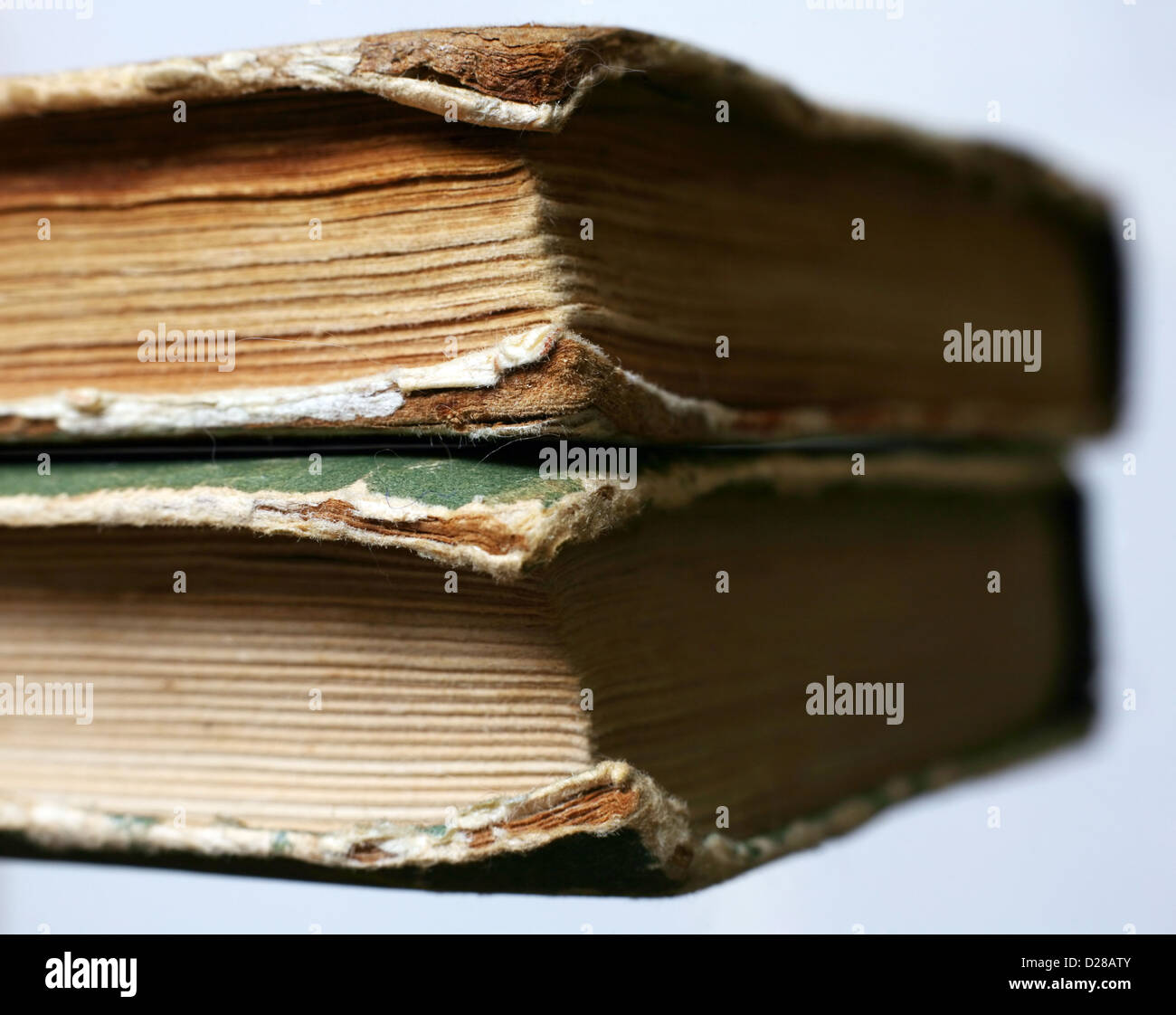 Open book two pages folded hi-res stock photography and images - Alamy