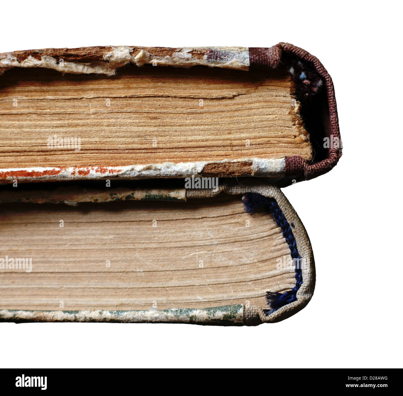 Open book two pages folded hi-res stock photography and images - Alamy