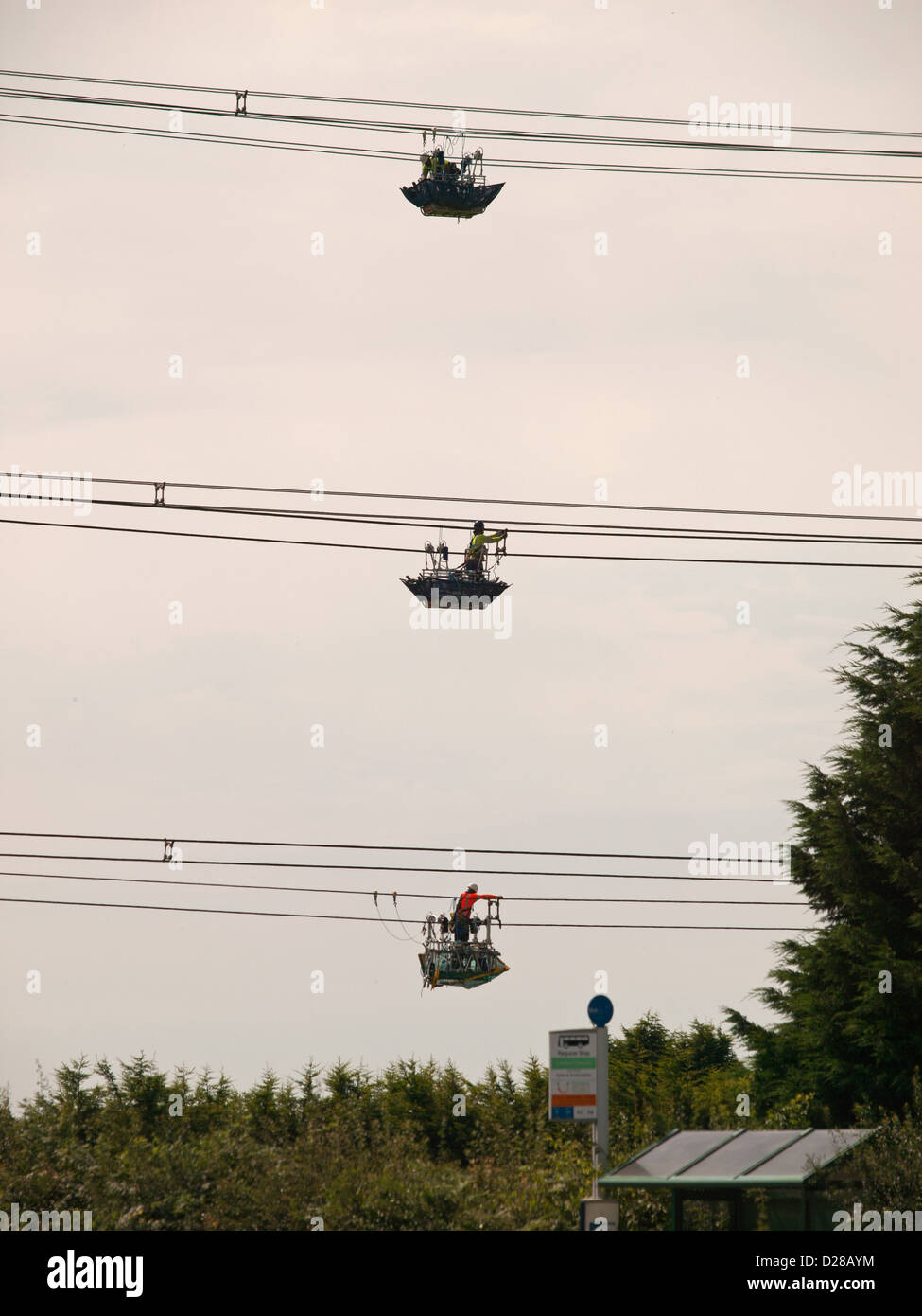 Power line maintenance hi-res stock photography and images - Alamy