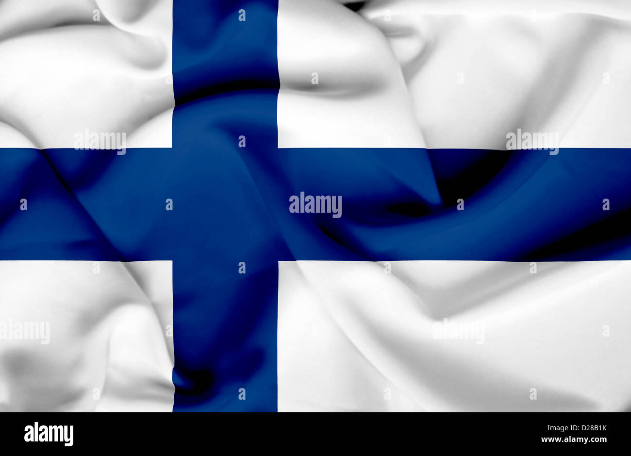 Finland flag 3d effect hi-res stock photography and images - Alamy