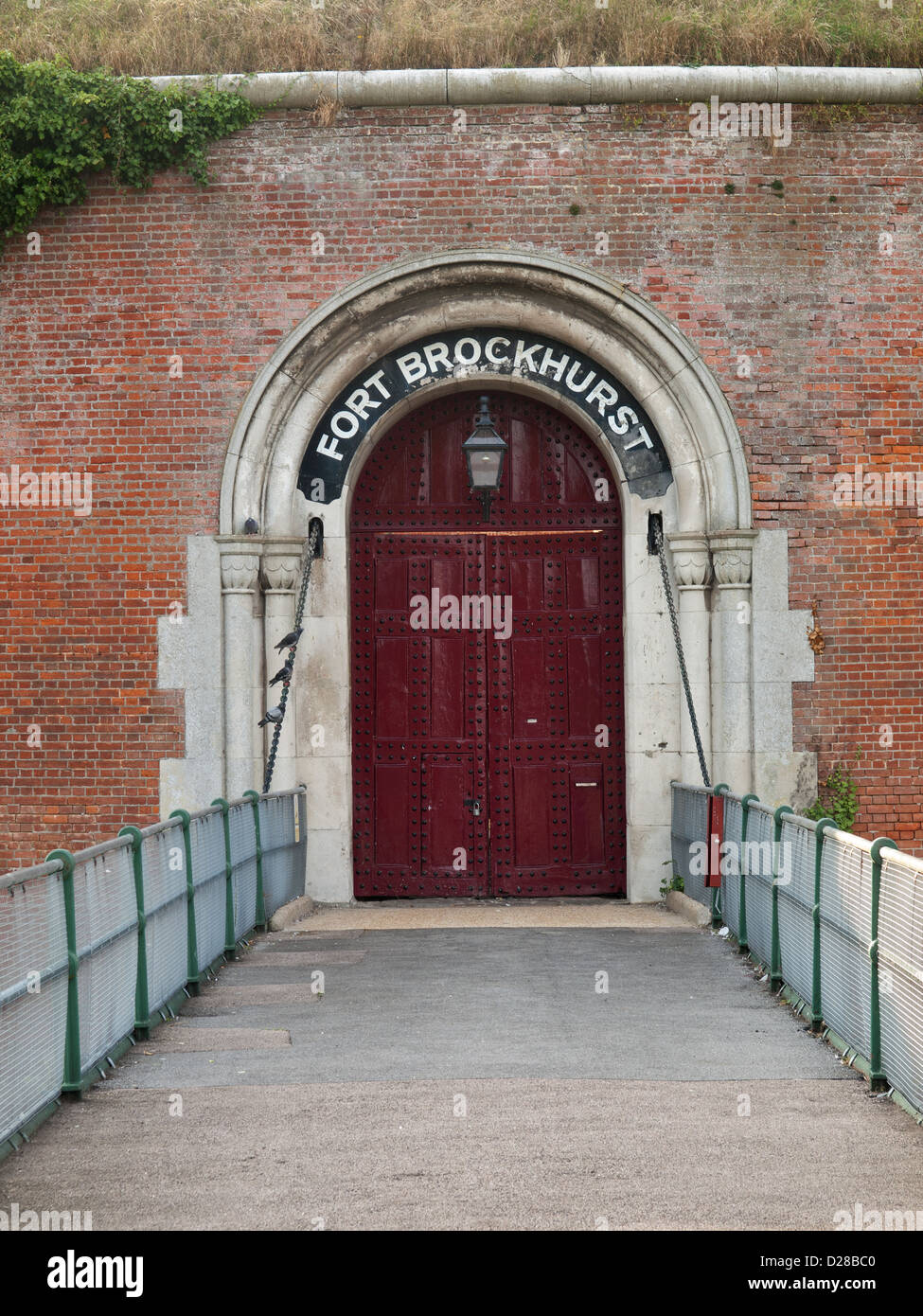 Fort Brockhurst Gosport Portsmouth Hampshire England UK Stock Photo - Alamy