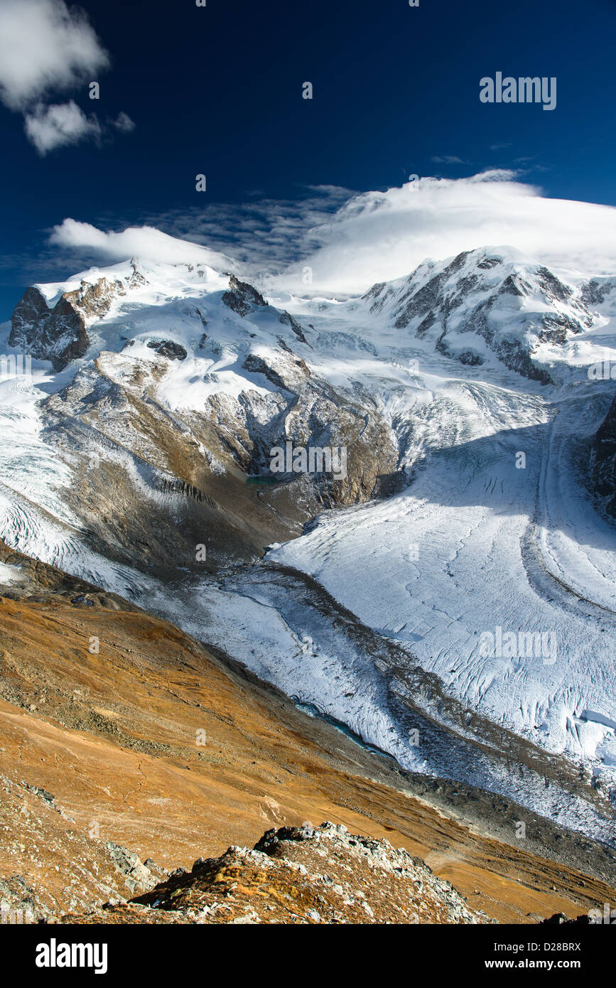 Zermatt liskamm hi-res stock photography and images - Alamy