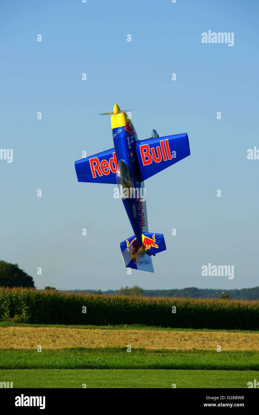 Red Bull, Aircraft, Torque, aerobatics Stock Photo - Alamy