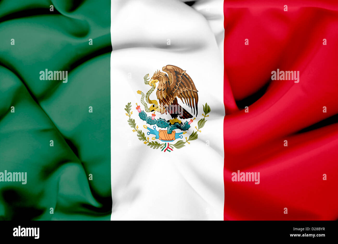 Mexico flag paper 3d hi-res stock photography and images - Alamy
