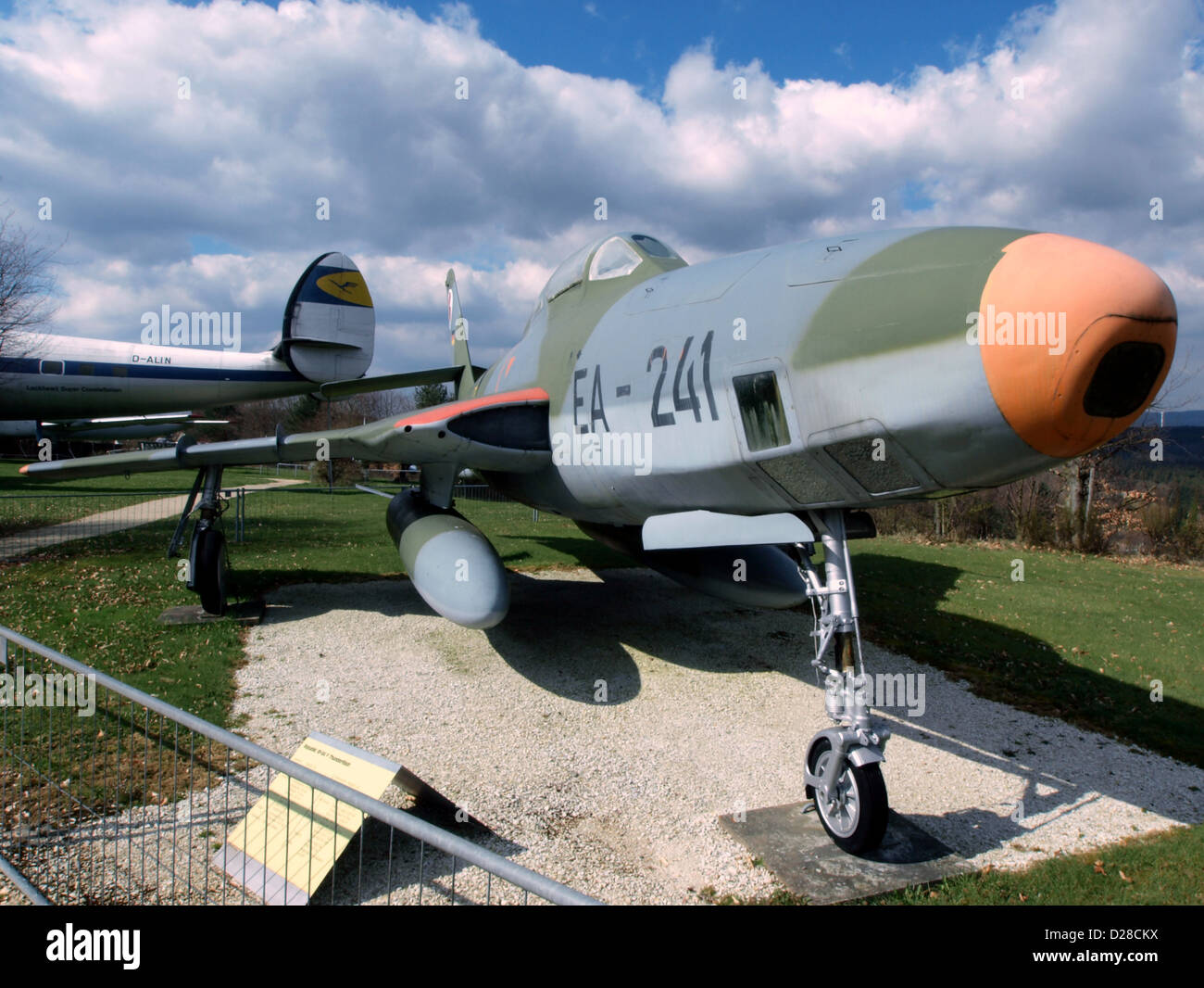 Republic RF-84 F Thunderflash Stock Photo - Alamy