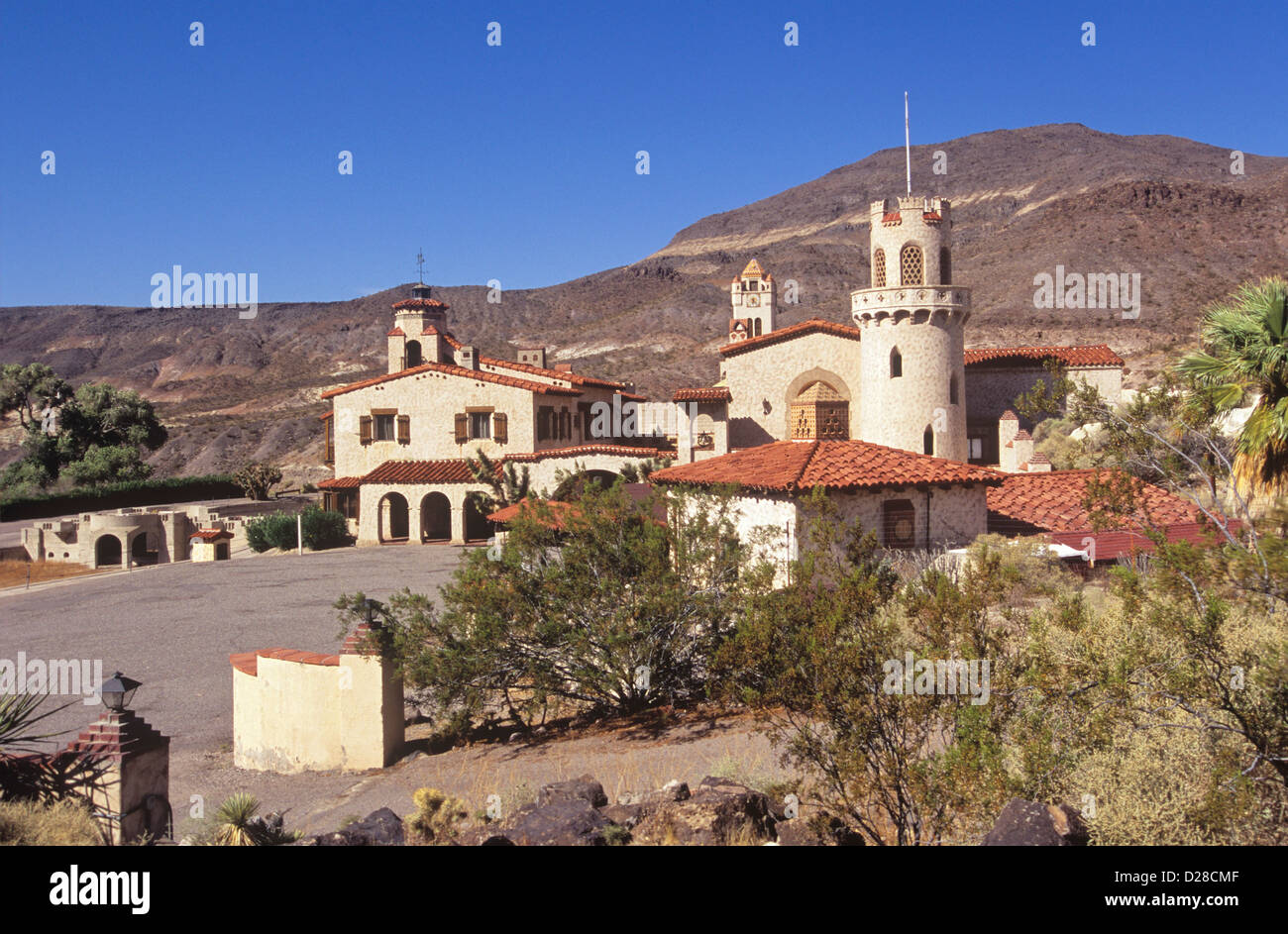 Death Valley Ranch, aka Scotty's Castle, is surrounded by folklore and ...