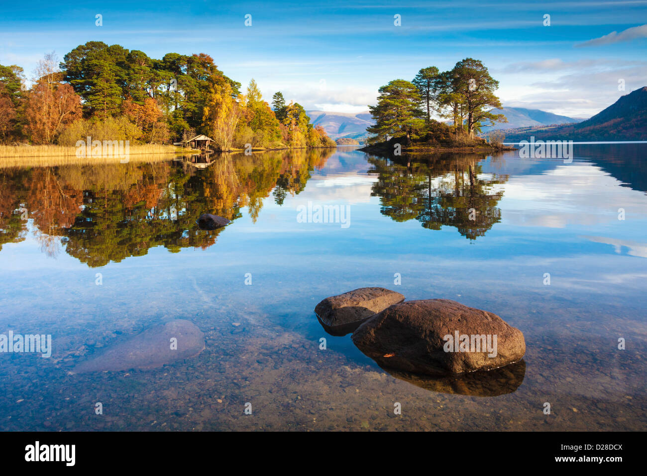 Otter island derwentwater hi-res stock photography and images - Alamy