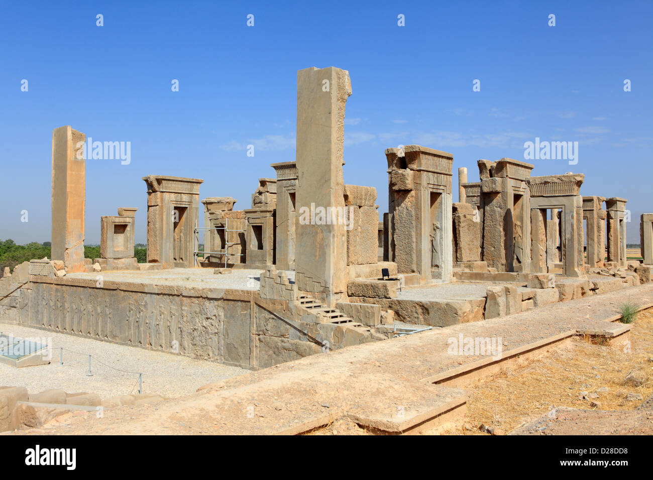 Palace of Darius or Tachara Palace, Persepolis, Iran Stock Photo - Alamy