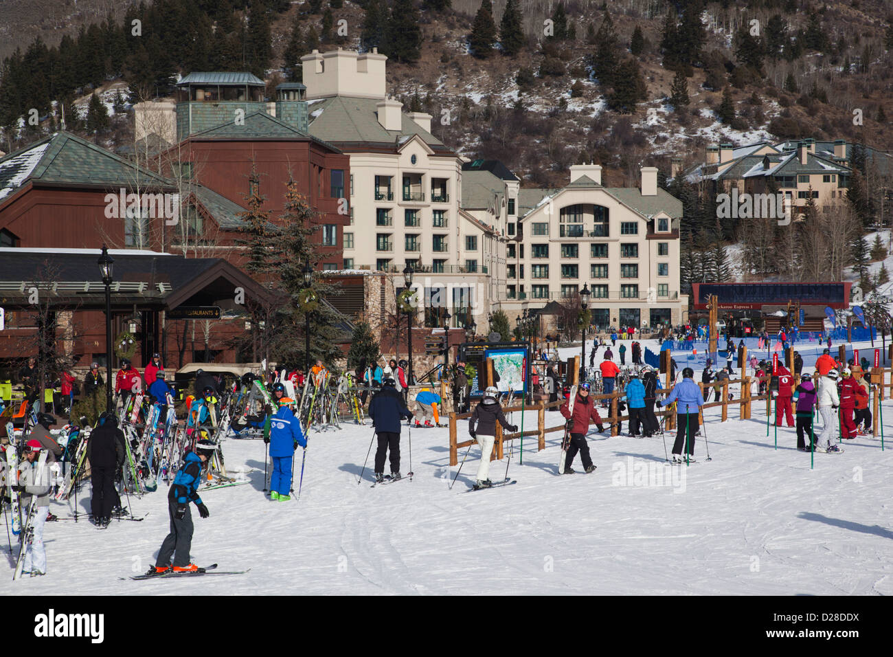 Beaver creek resort winter hi-res stock photography and images - Alamy