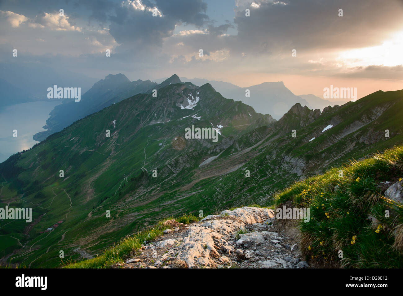 Panoramic mountain view hi-res stock photography and images - Alamy