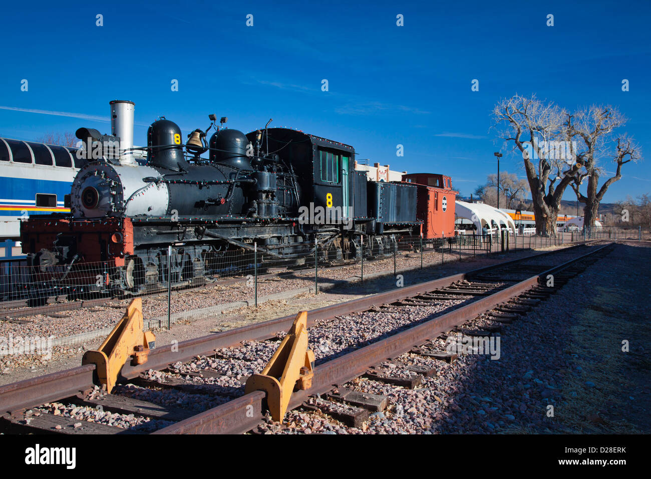 USA, Colorado, Canon City, Royal Gorge Railway train Stock Photo - Alamy