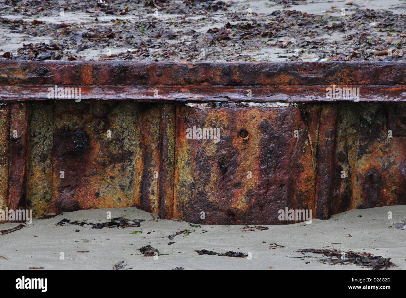 Rusty groynes hi-res stock photography and images - Alamy