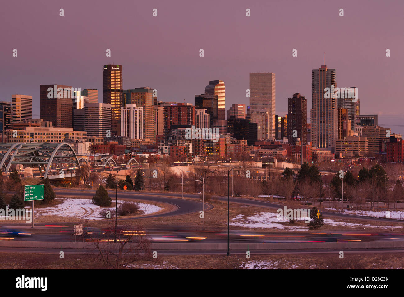 City view from the west hi-res stock photography and images - Alamy