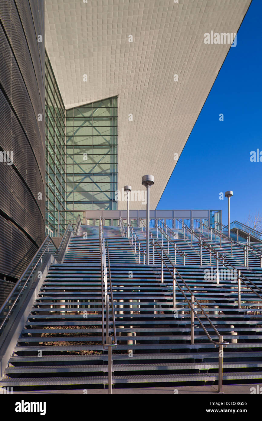 USA, Colorado, Denver, Colorado Convention Center, exterior Stock Photo ...