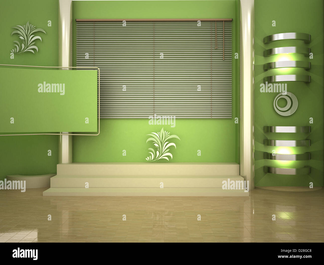 3d studio tv virtual set Stock Photo - Alamy