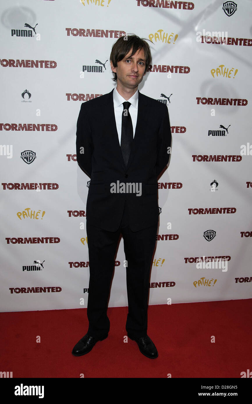 Director Jon Wright attends the Uk Premiere of Tormented Stock Photo ...