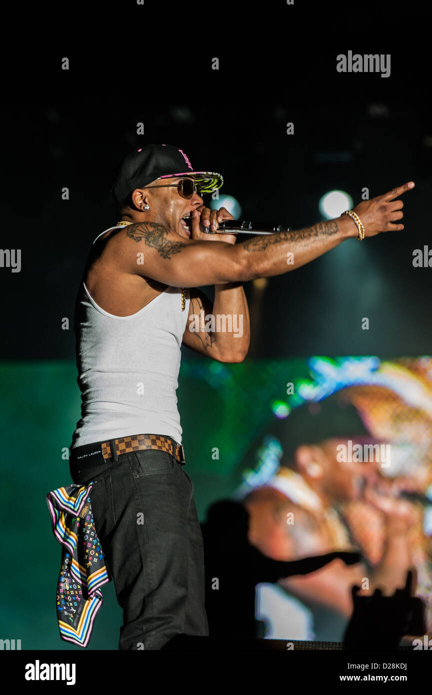 Rapper Nelly performs at the "COTA Club" in Austin Convention Center on ...