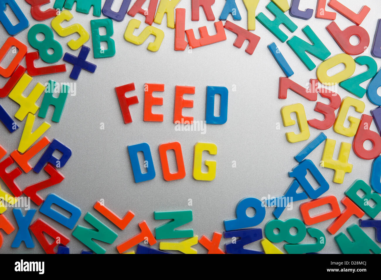 Jumble colorful magnetic alphabet letters hi-res stock photography and ...