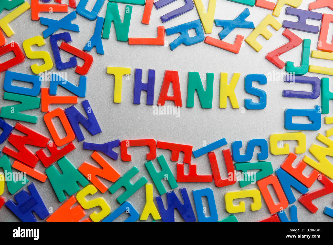 Thank you word scramble hi-res stock photography and images - Alamy