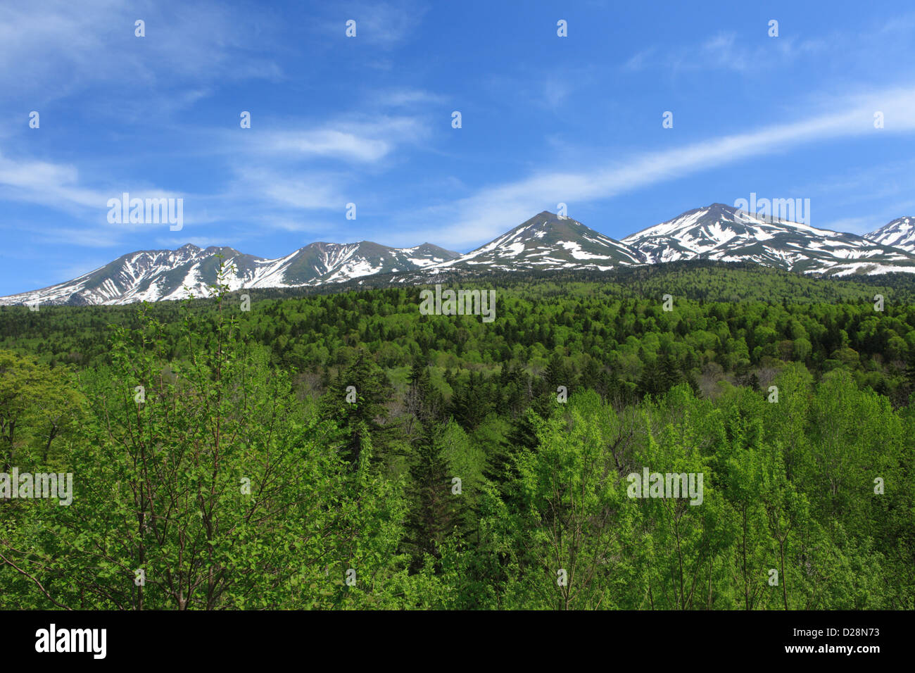 Tokachi mountain range hi-res stock photography and images - Alamy