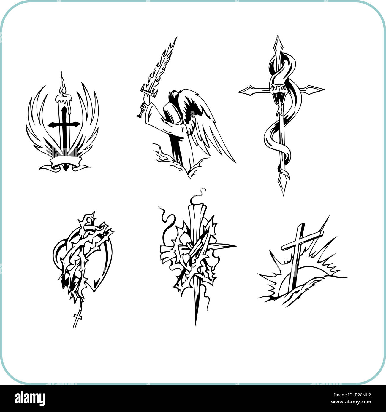 Christian Religion - illustration Stock Photo - Alamy